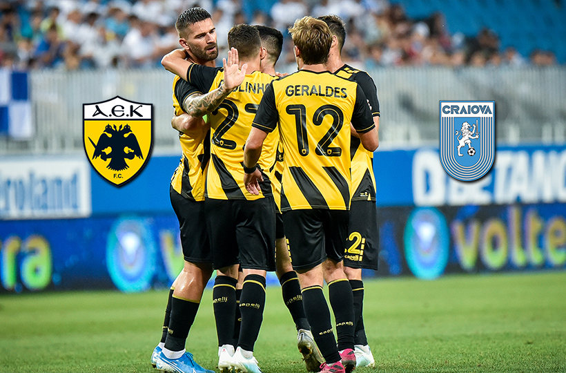 LIVE ΑΕΚ - Κραϊόβα - AEK1924.gr