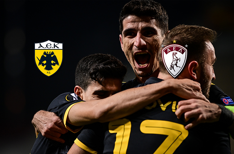 LIVE ΑΕΚ - Λάρισα - AEK1924.gr
