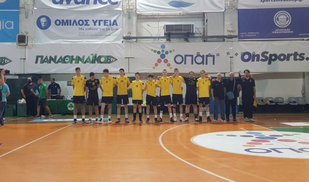 Ήττα στα προημιτελικά για την Κ18 Βόλεϊ της ΑΕΚ - AEK1924.gr