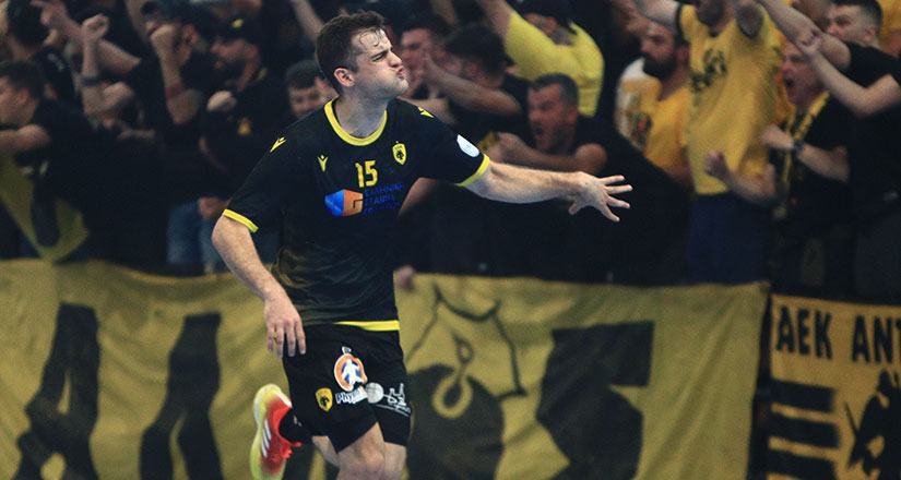 Χάντμπολ: Παραμένει στην ΑΕΚ ο Ηλιόπουλος (pic) - AEK1924.gr