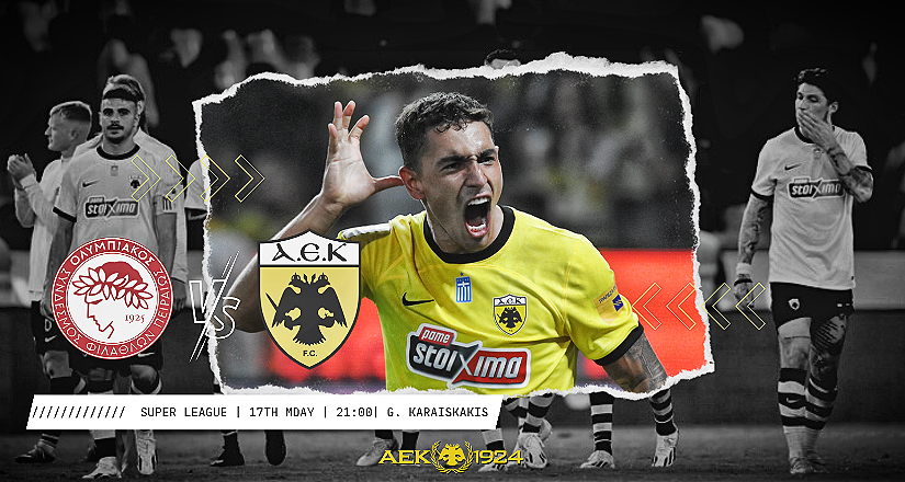 LIVE: Ολυμπιακός - ΑΕΚ - AEK1924.gr
