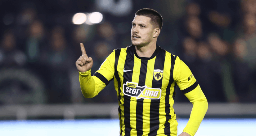 Αποθεώθηκε στη Σερβία ο Γιόβιτς - «Derby della Luka Jovic» - AEK1924.gr